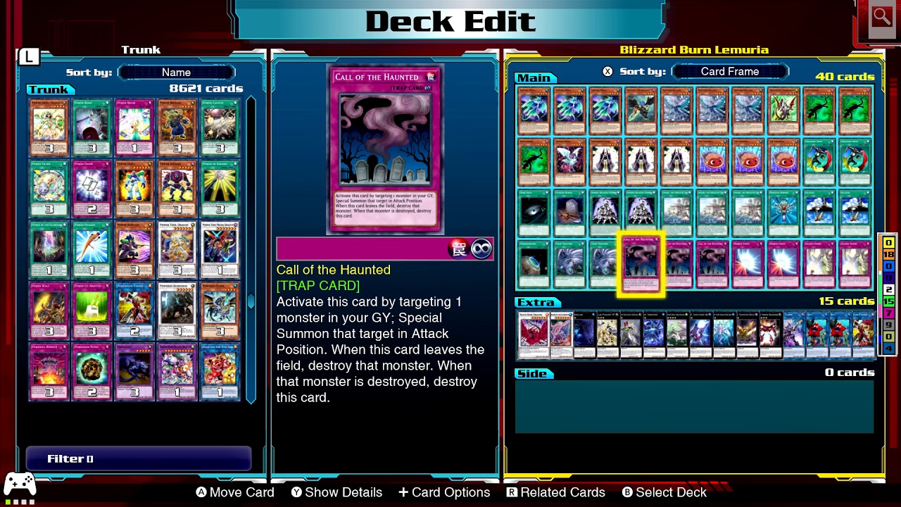 Yu-Gi-Oh! Legacy of the Duelist: Link Evolution Blizzard Falcon Lemuria ...