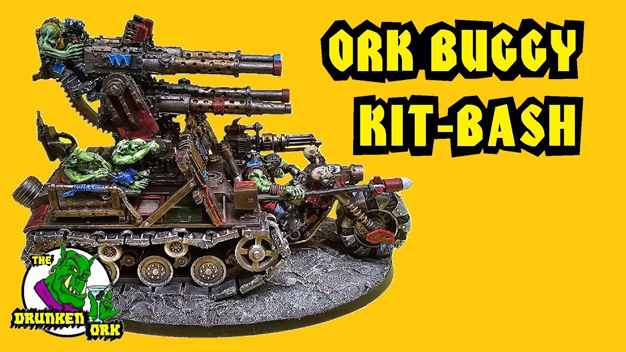 Kitbashing a 40k Ork Tracked Buggy - YouTube