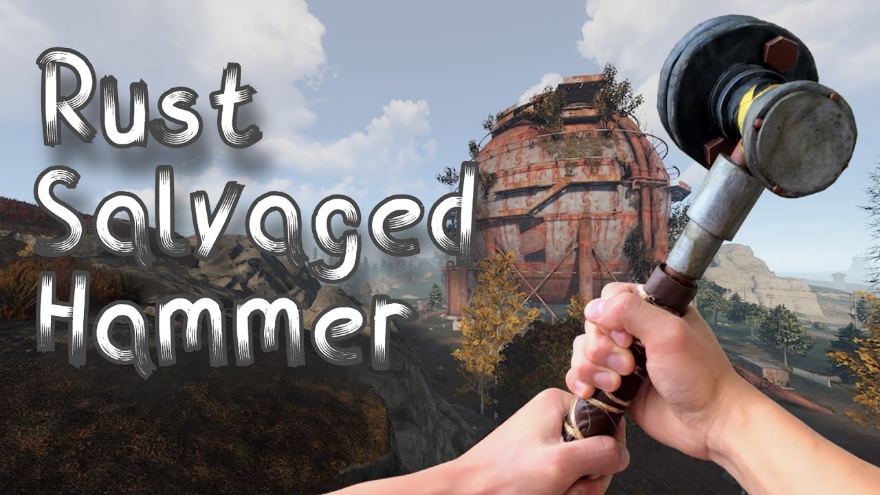 Making a Foam Salvaged Hammer | Rust Prop - YouTube