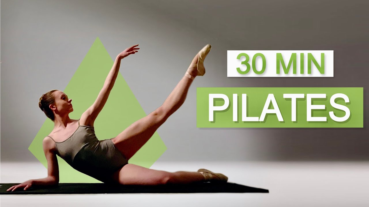 30 MIN FULL BODY WORKOUT | At Home Ballet Pilates Workout To Improve ...