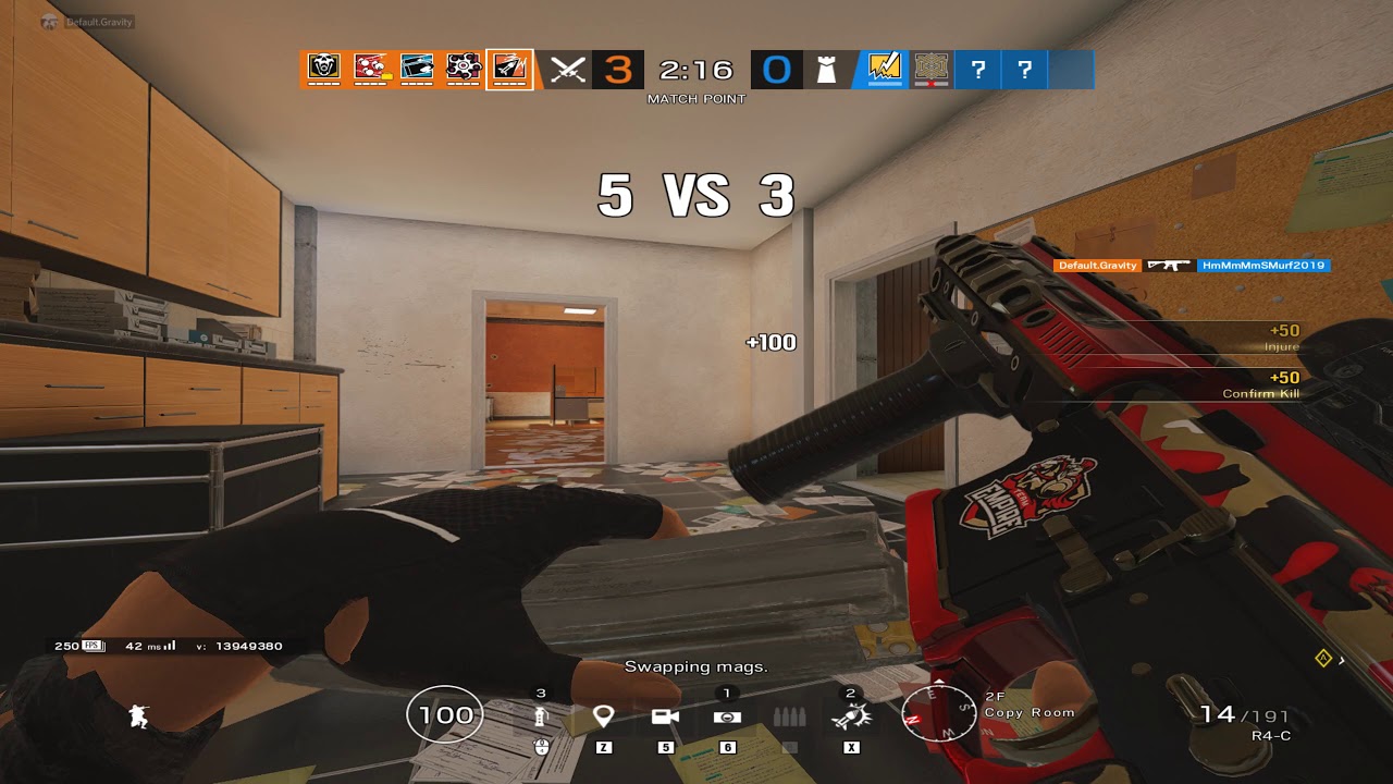 Tom Clancy's Rainbow Six Siege | Ash rush Consulate - YouTube