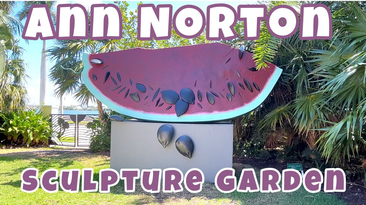 Ann Norton Sculpture Garden Tour - YouTube
