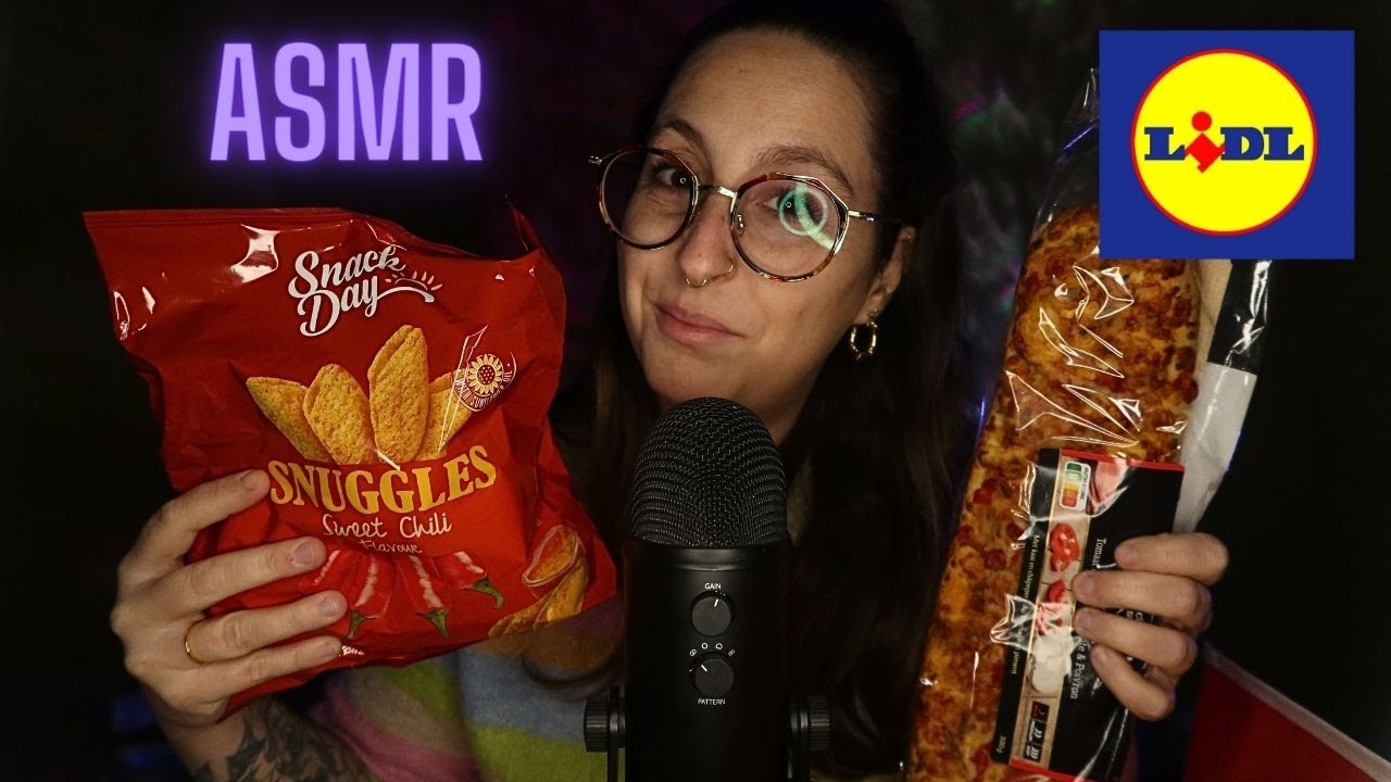 ASMR - Petit Retour de courses du Lidl (Belgique) - YouTube