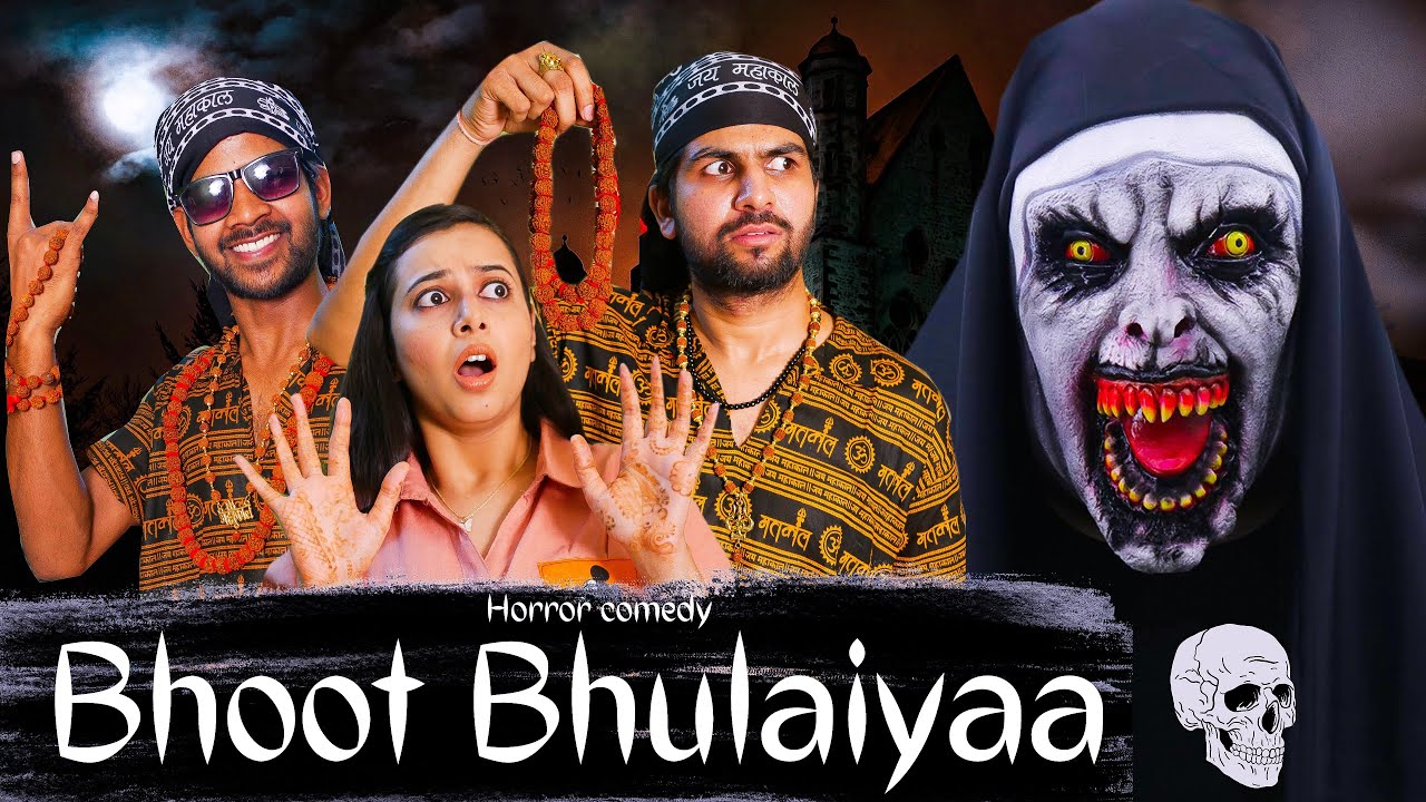 Ghar me BHOOT | Horror comedy | Bhoot ka raaz | Bhayanak chudail - YouTube