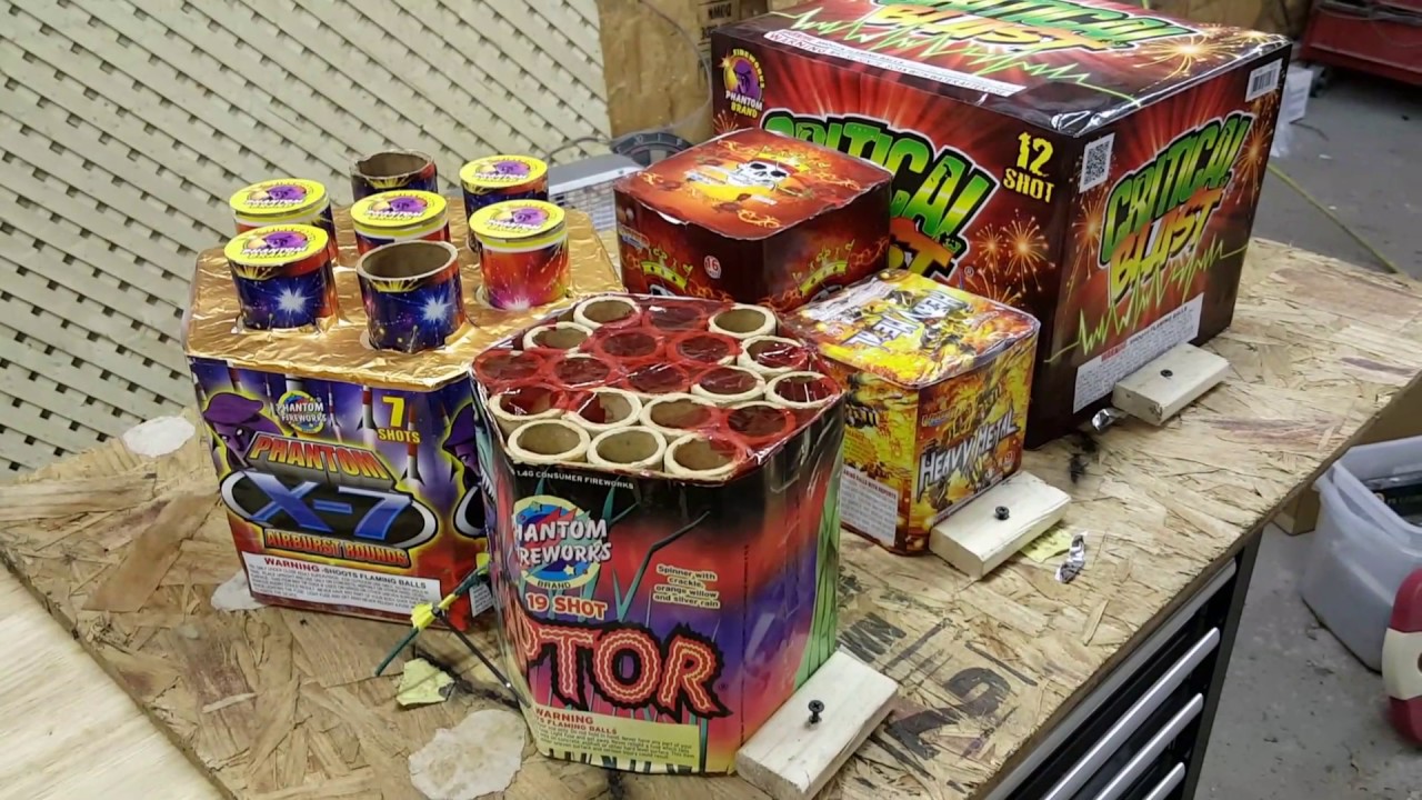 New years fireworks boards - YouTube