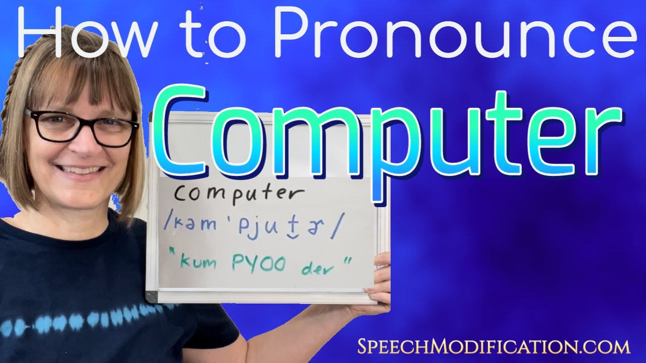 How to Pronounce Computer (When letter U says "oo" /u/ vs "you" /ju/ in ...