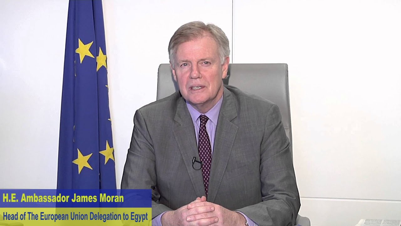Ambassador James Moran's message on EU Egypt Cooperation in 2015 - YouTube