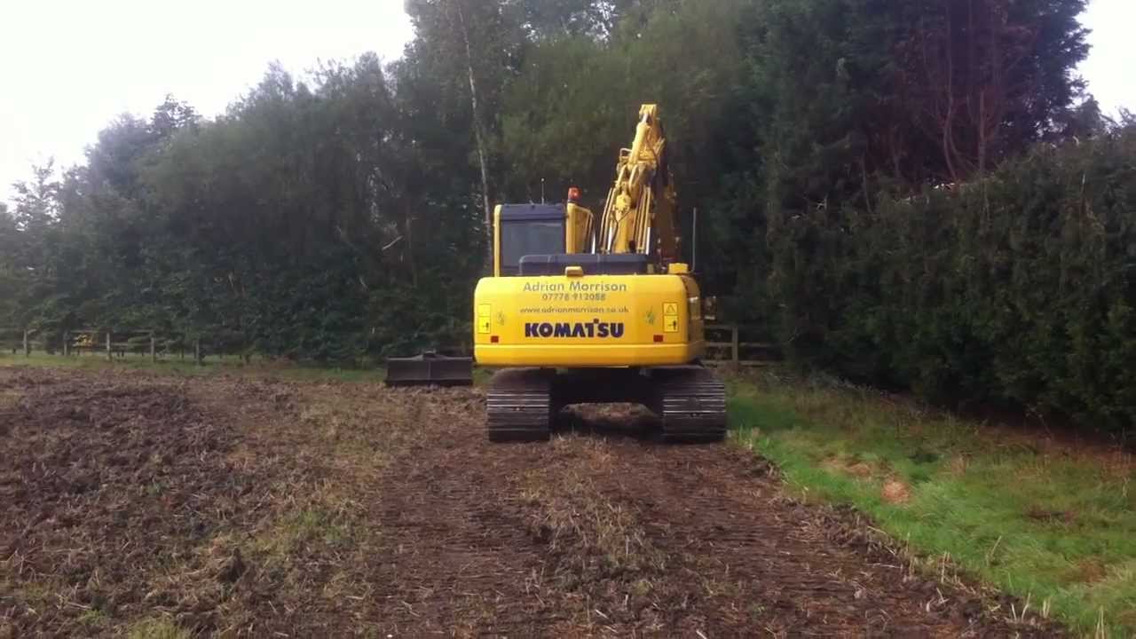 Adrian Morrison Agricultural Contractors, Drainage and Excavation - YouTube