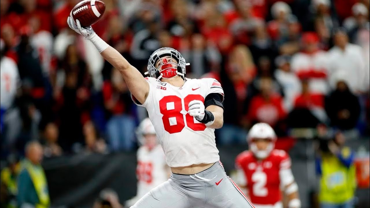 Jeremy Ruckert Ohio State highlights! Ohio State TE 2018-2021 - YouTube