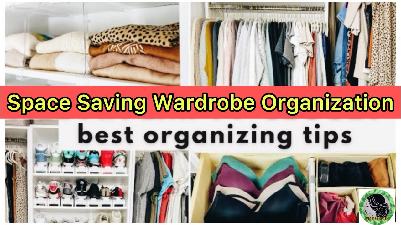 5-Wardrobe Organization Tips | Space Saving Closet Organization ...