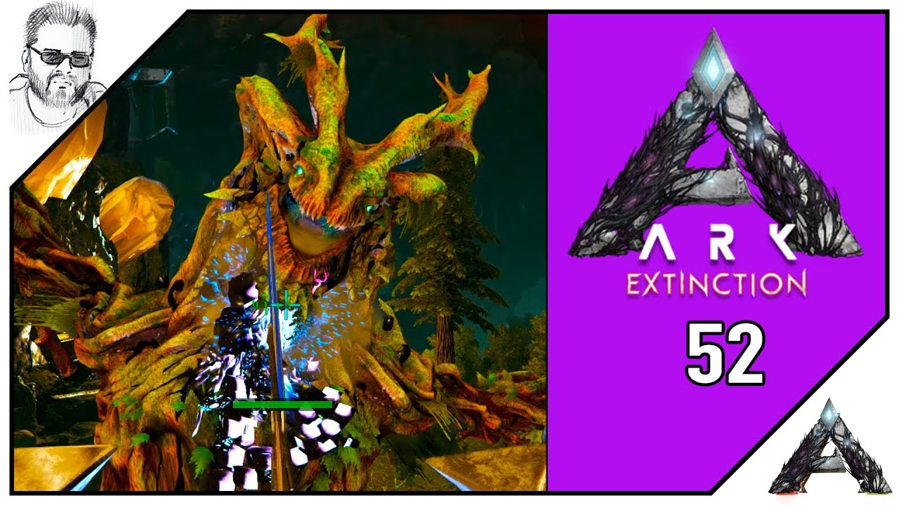 ARK Extinction PT - Mega BUG a domar o Titan da Floresta com Tapejaras ...
