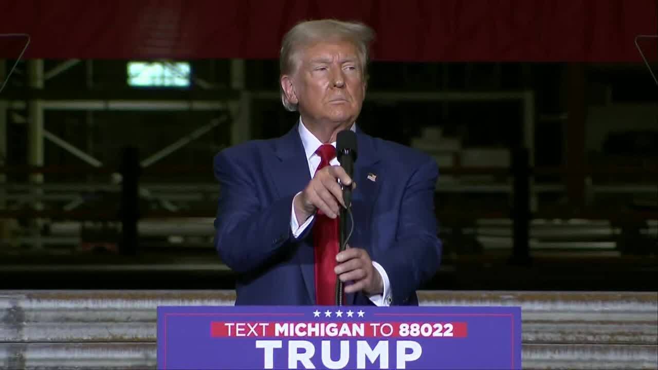 Trump Rally in Michigan: FULL SPEECH - YouTube
