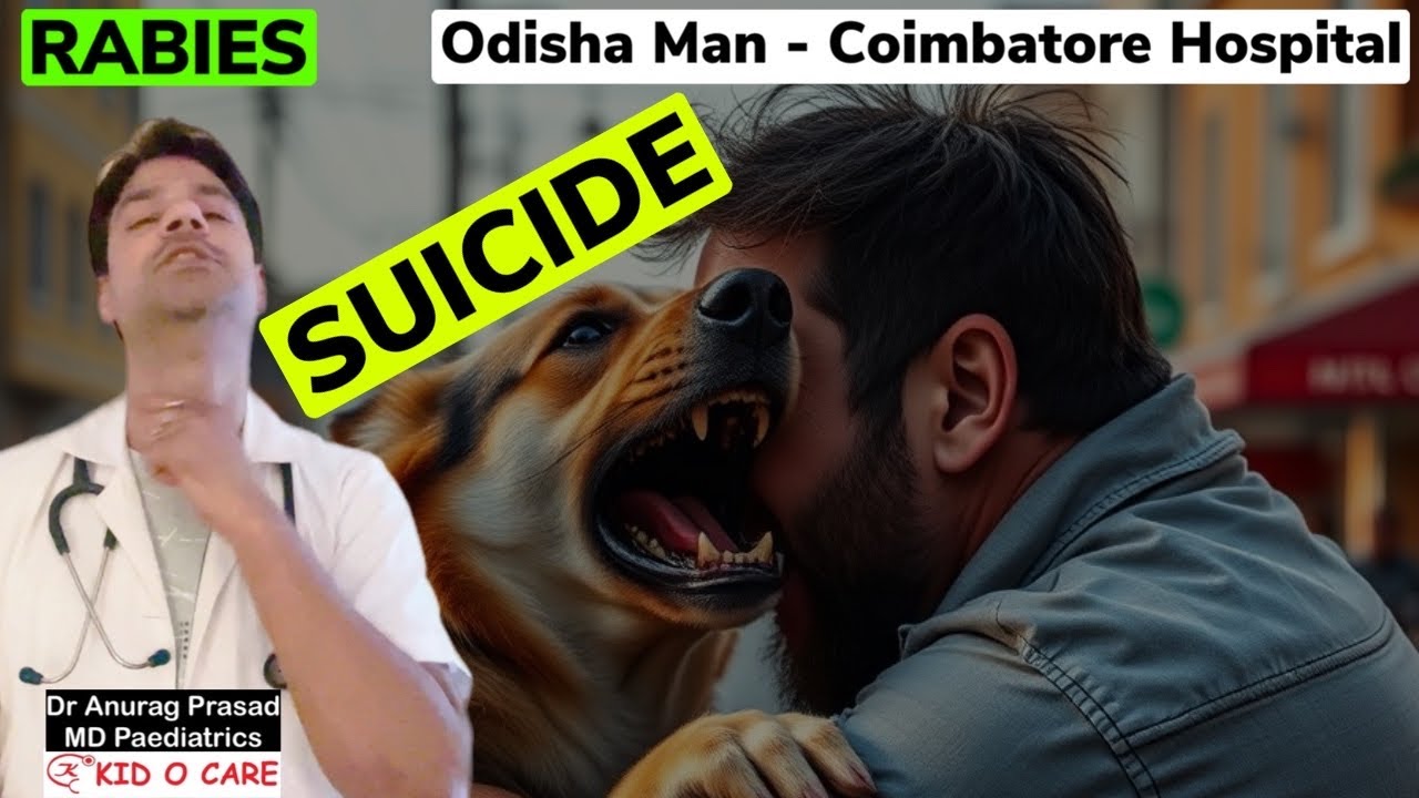 Rabies Suicide Case: Odisha Man Cuts His Throat in Coimbatore Govt ...