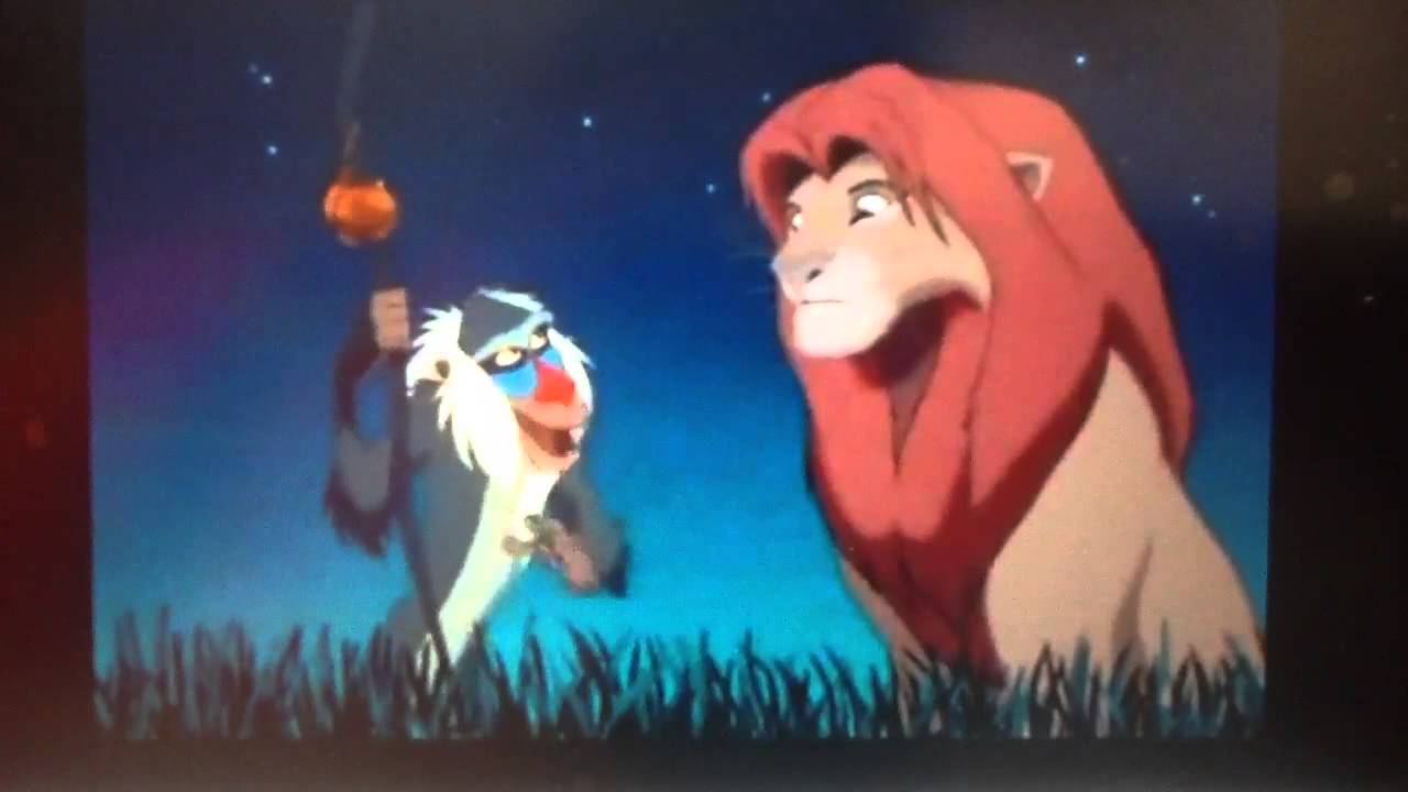 Inspirational scene from Lion King - YouTube