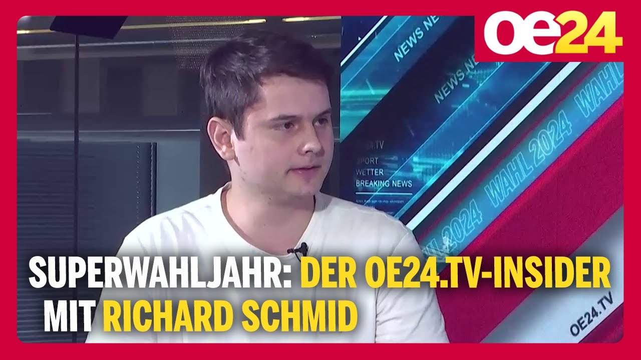 Superwahljahr: Der oe24.TV-Insider mit Richard Schmid - YouTube