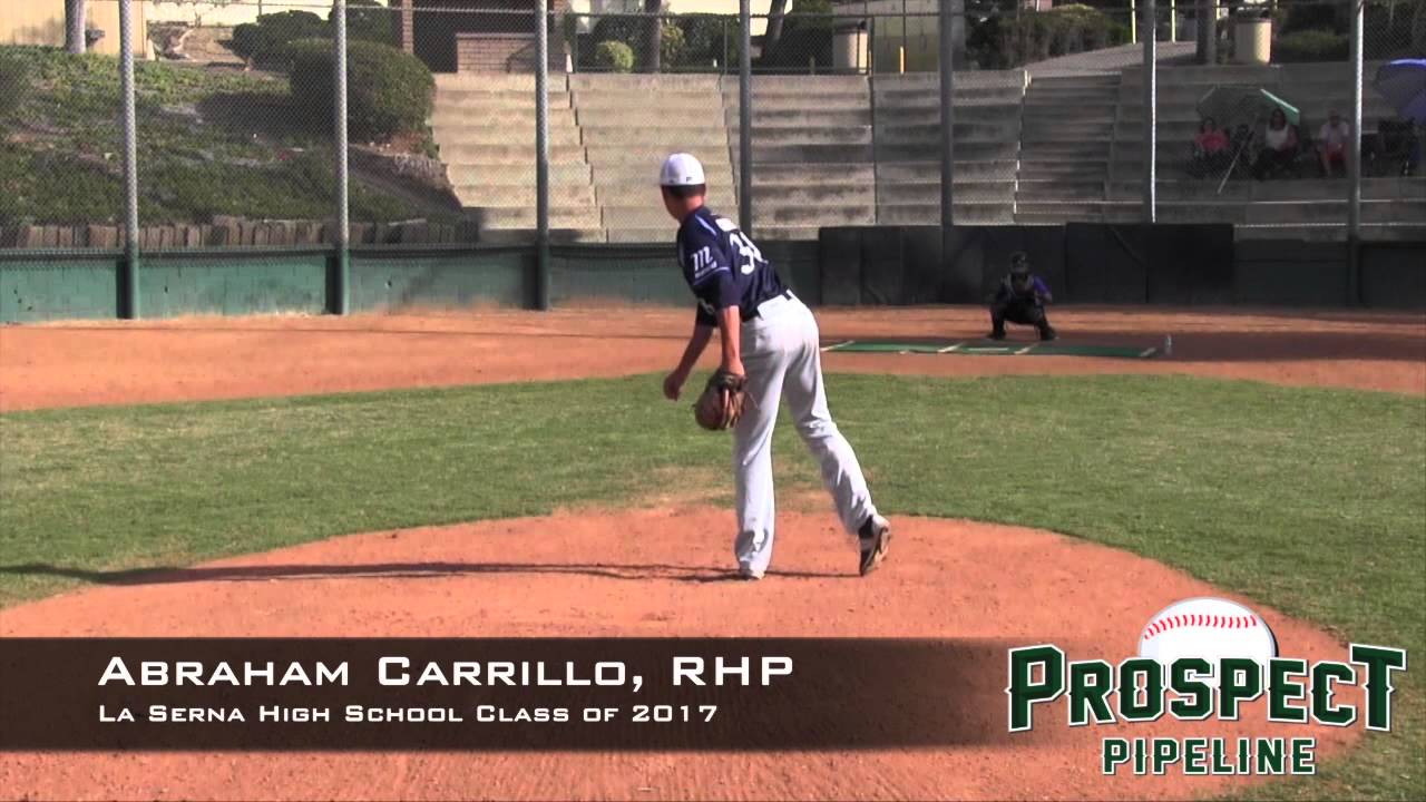 Abraham Carrillo Prospect Video, RHP, La Serna High School Class of ...