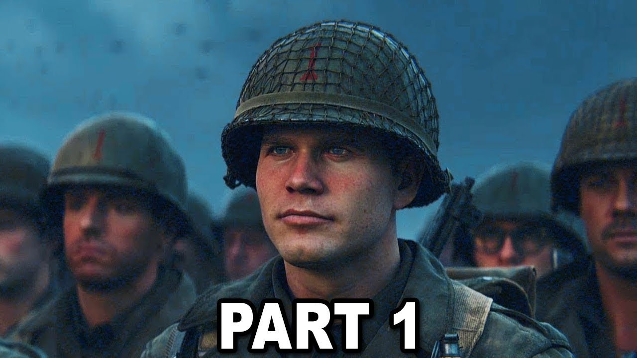 CALL OF DUTY WW2 Walkthrough Gameplay Part 1 - Normandy - Campaign ...