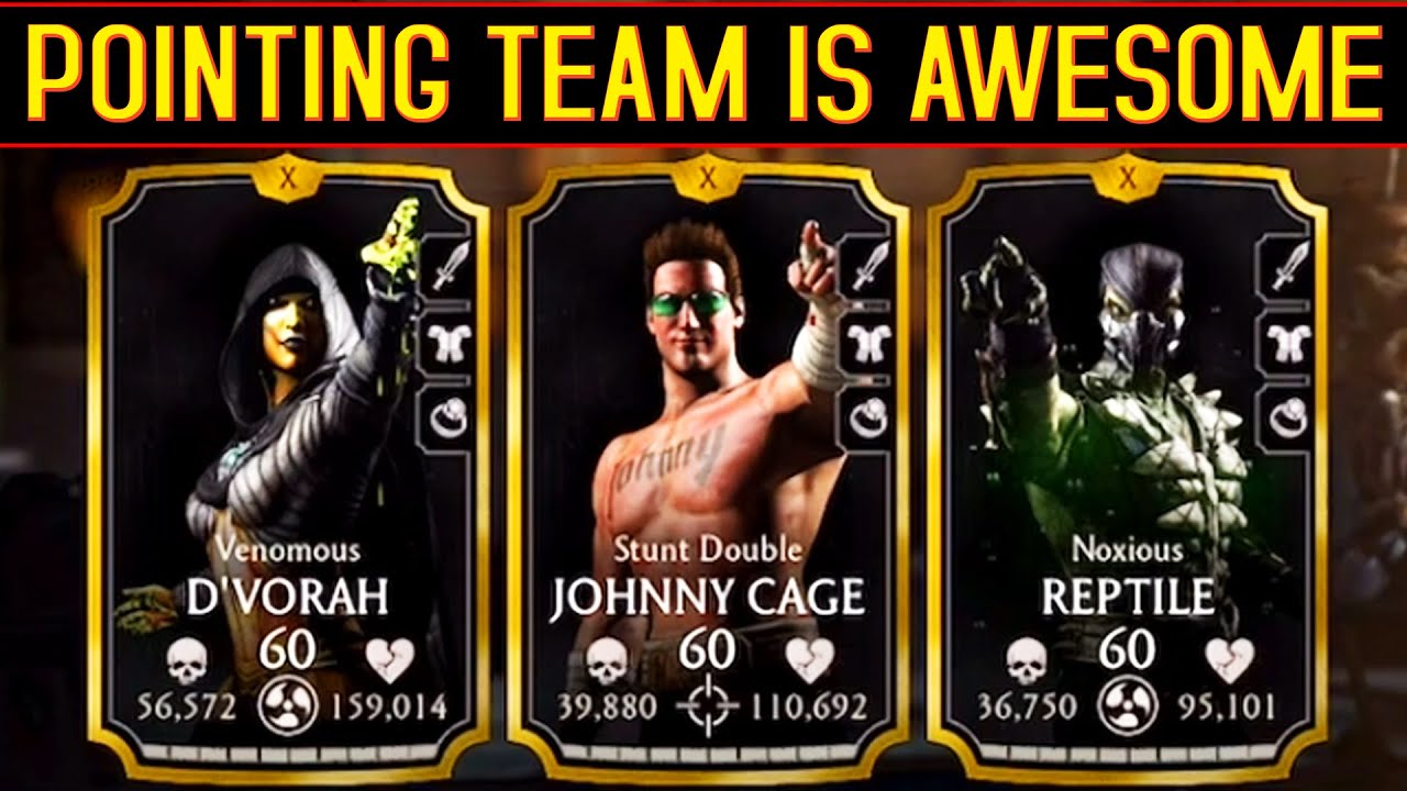 MK Mobile. Pointing Team is Pretty Nuts. MEME Team is Actually Good ...