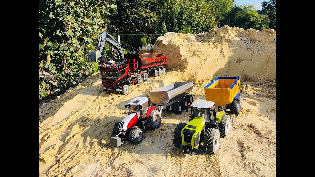 Rc Truck und Traktor Action Fendt 926 Claas Xerion Steyr 6230 Volvo ...