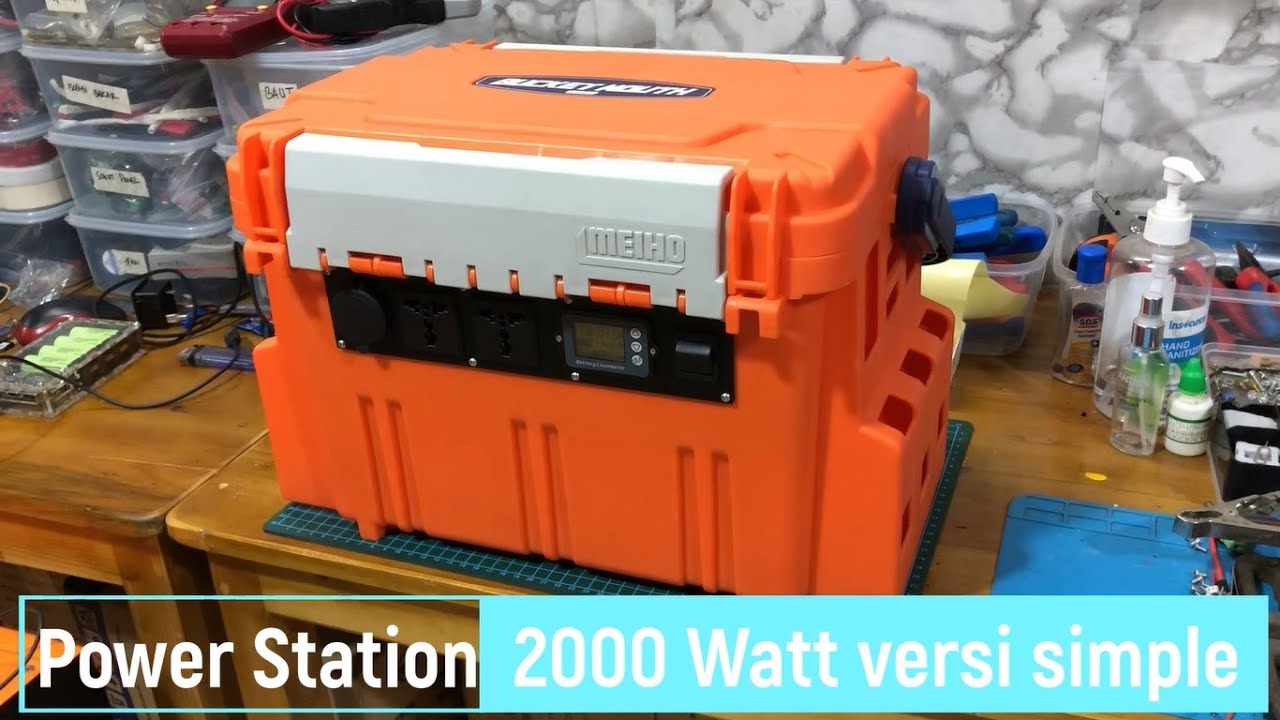 Power station 2000 watt versi simple - YouTube