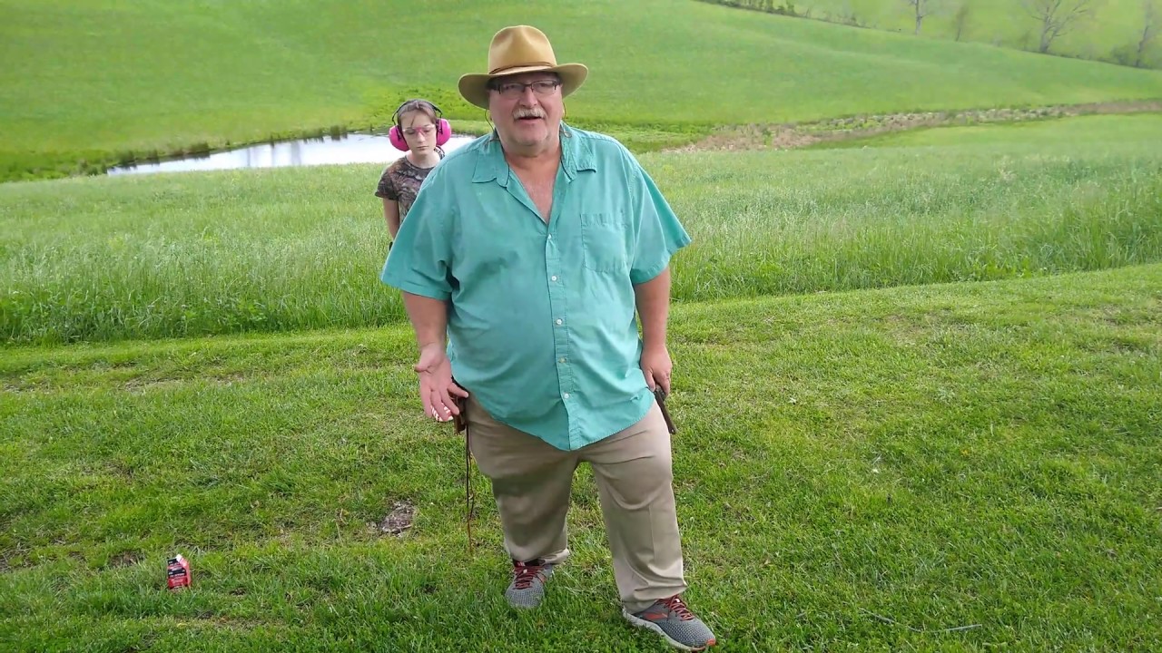 Shooting Ruger Wrangler and Heritage rough Rider 22lr - YouTube