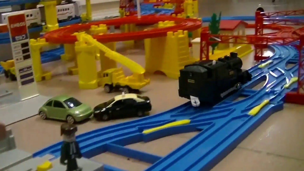 プラレール Takara Tomy Plarail Japan Rail Steam Locomotive Running in ...