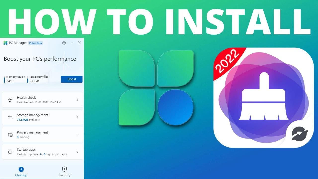Make Your Windows 10 or 11 More Faster Install Now | PC Manager - YouTube