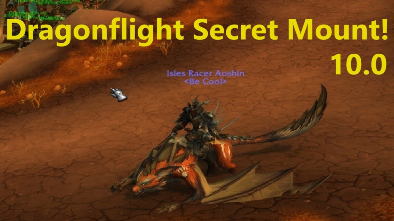 How to Get Dragonflight SECRET MOUNT!! - Temperamental Skyclaw | WoW Dragonflight 10.0 - YouTube
