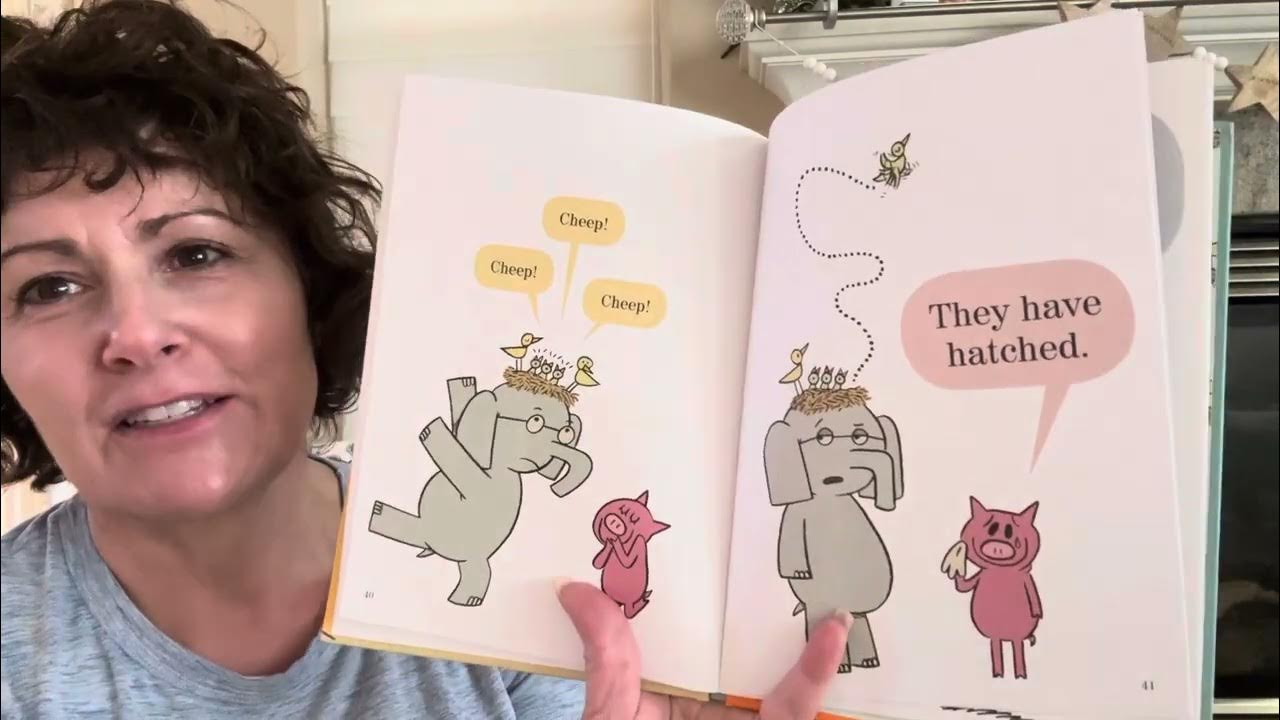 Nanna reading “There Is A Bird on Your Head” by Mo Willems - YouTube