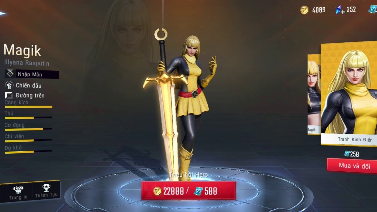 MARVEL SUPER WAR GAMEPLAY - MAGIK - Trò Chơi Game - YouTube