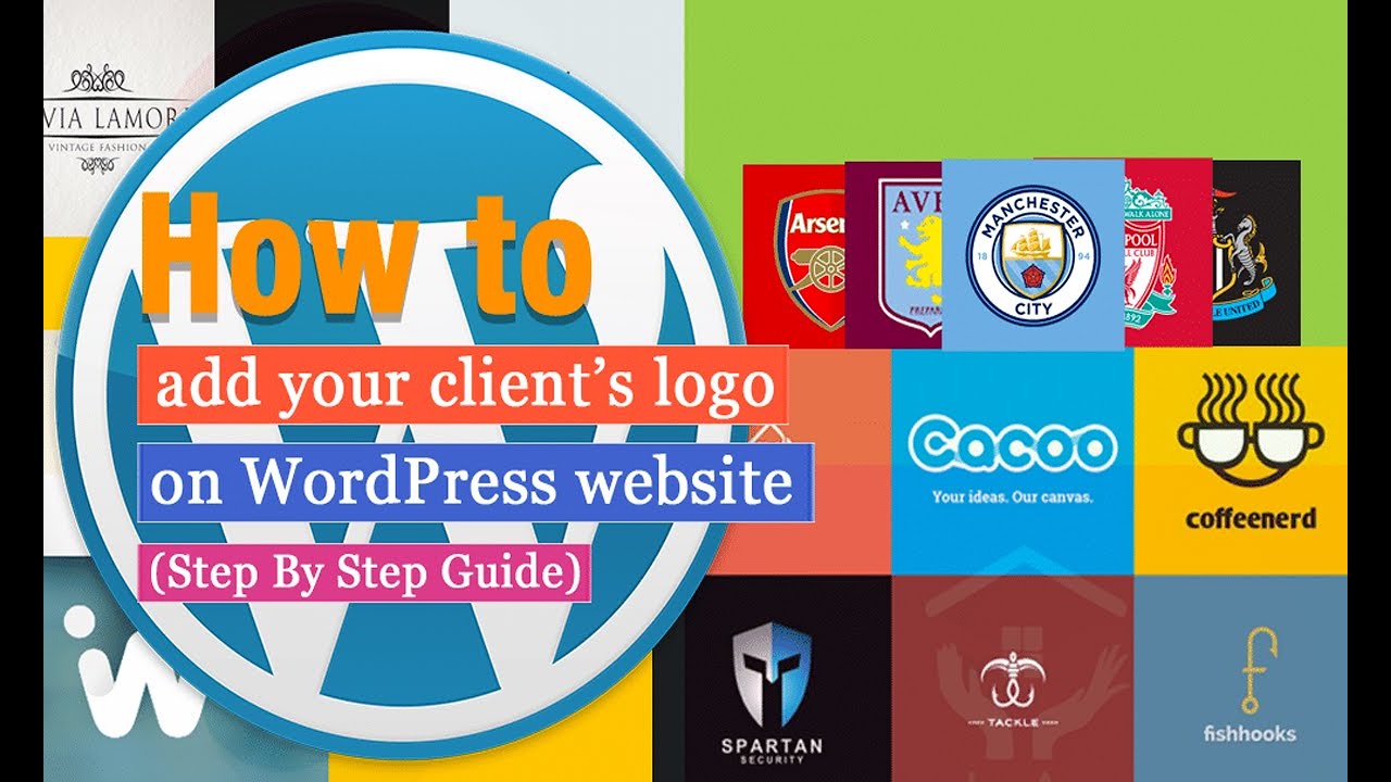 How to add logo of the clients on WordPress Website - YouTube