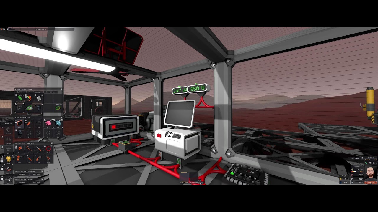 Stationeers - Mars Ep 2 - Building the Solar Farm - YouTube