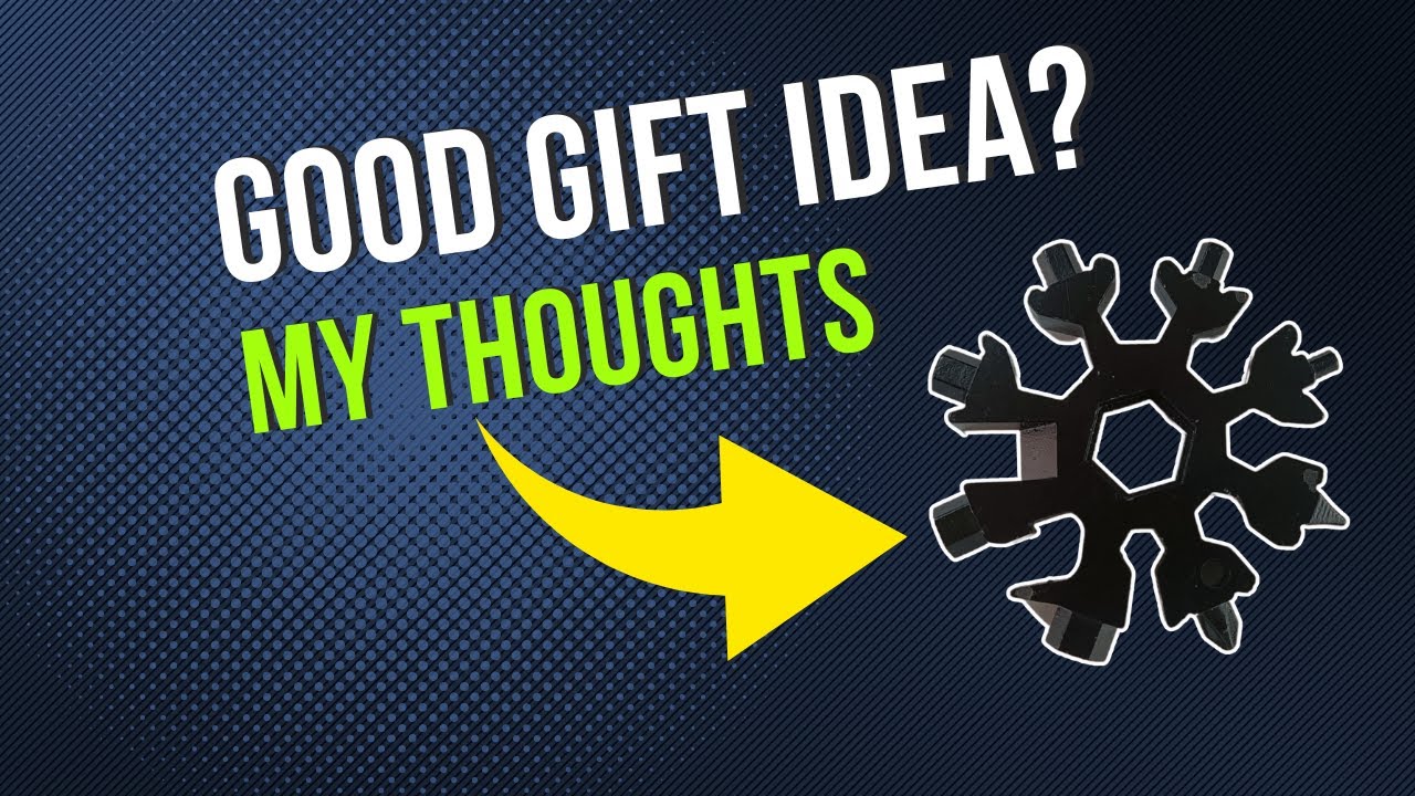 18-in-1 Snowflake Multi Tool, Stainless Steel Snowflake Flat Phillips Screwdriver Kit/Wrench ...