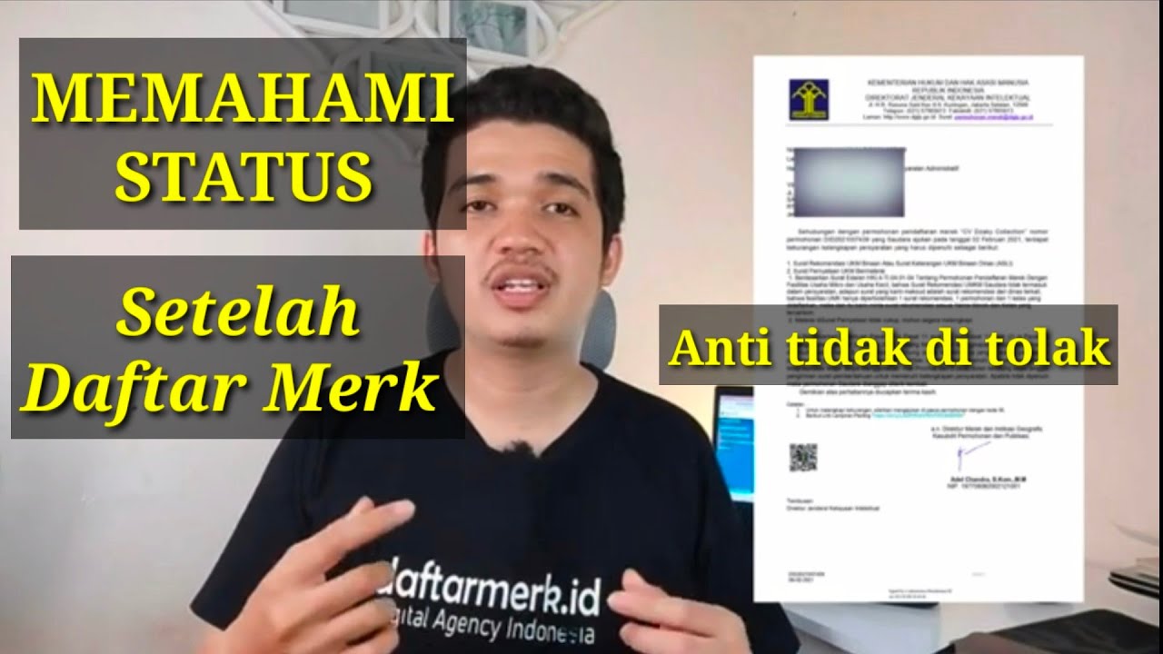 BINGUNG SETELAH DAFTAR MEREK KOK STATUSNYA BERBEDA - PENJELASAN STATUS ...