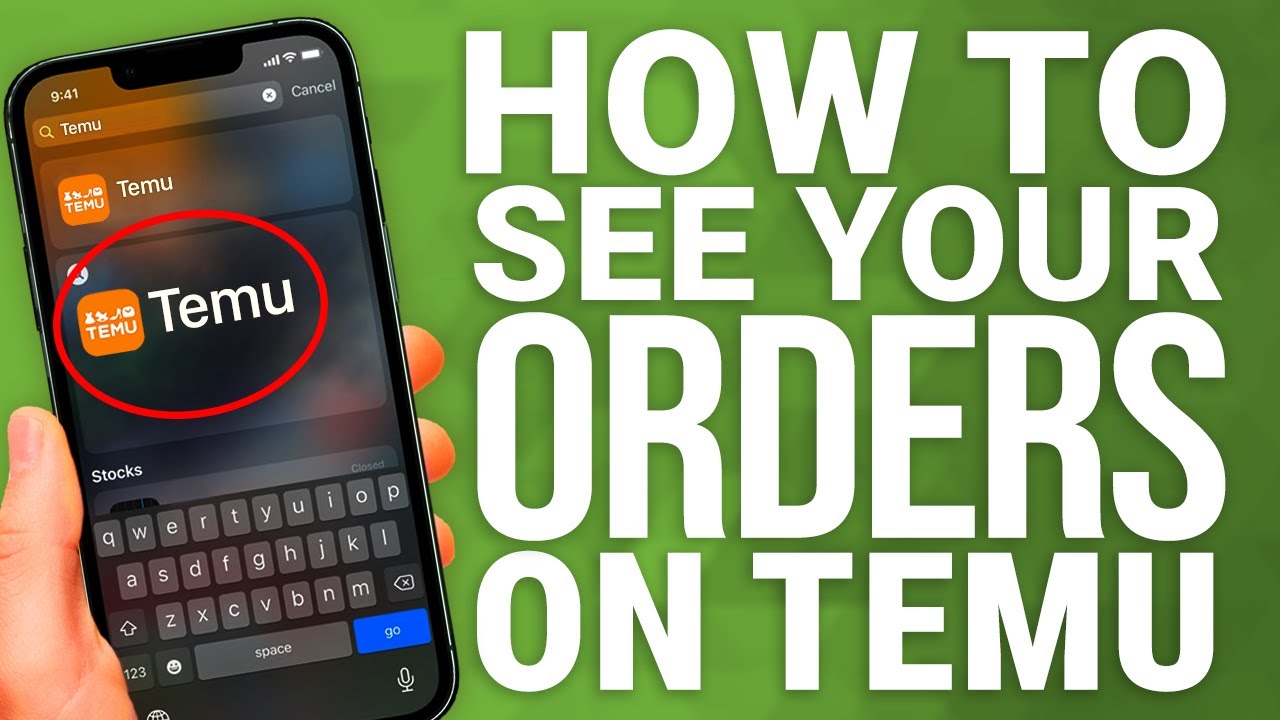 How to See Your Orders on Temu: QUICK Guide! - YouTube