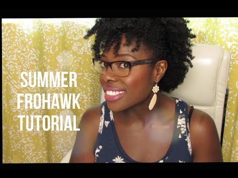 Summer FroHawk Tutorial | - JenellBStewart - YouTube