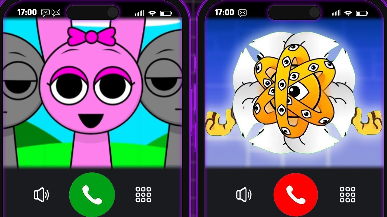 INCREDIBOX SPRUNKI Calls Everybody and Scares Them | Talking on the ...