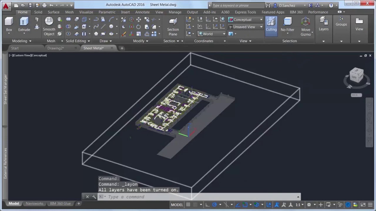 Attach Coordination Models to a Drawing Navisworks + AutoCAD - YouTube