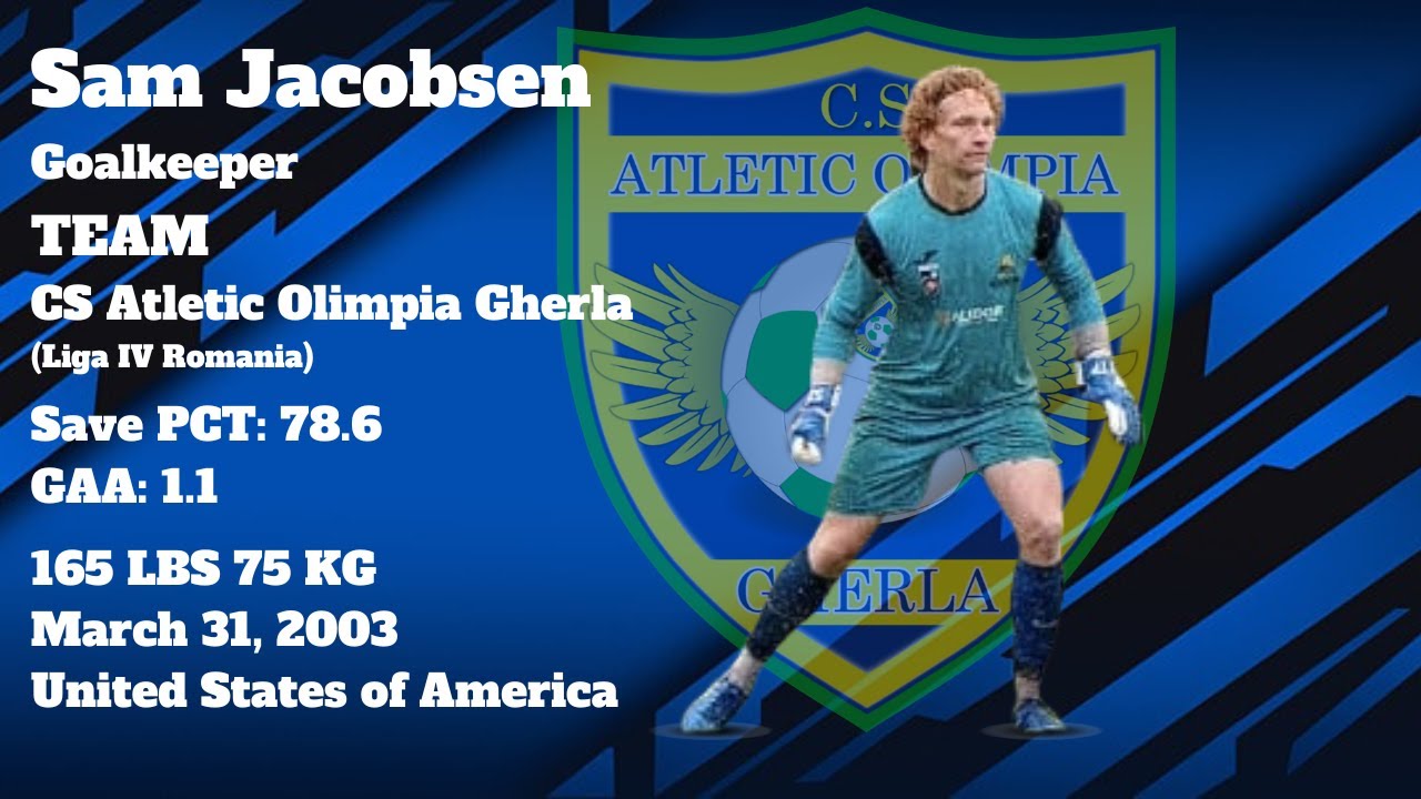 Sam Jacobsen Goalkeeper Highlights - YouTube
