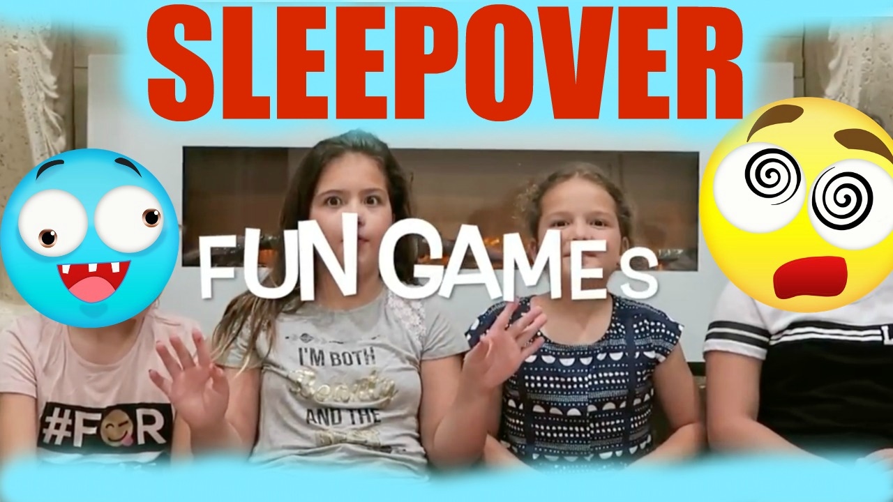 CRAZY SLEEPOVER / GAME NIGHT . - YouTube