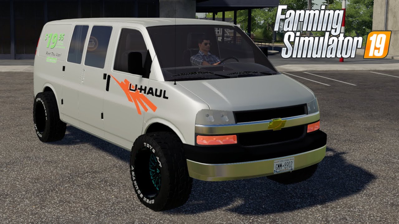 FS19 - Chevrolet EXPRESS VAN U-HAUL - Farming Simulator 2019 - American ...