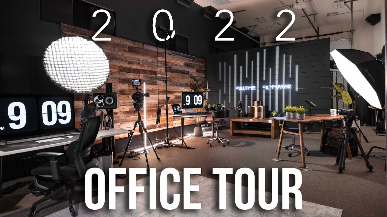 Garage Converted Studio! // Office Tour 2022 - YouTube