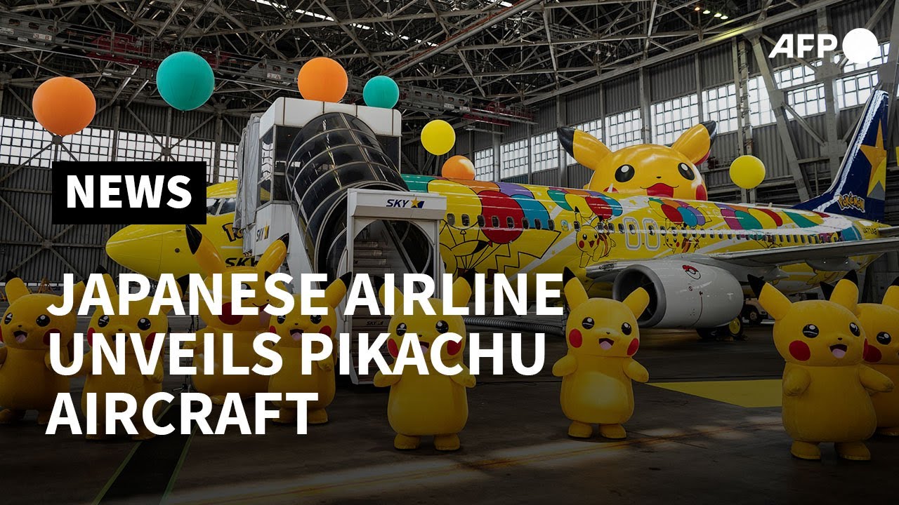 Flying Pikachu: Japanese airline launches new Pokemon aircraft | AFP ...