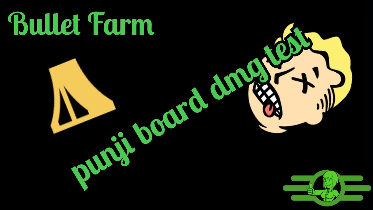 Bullet Farm - punji board trap damage test - YouTube