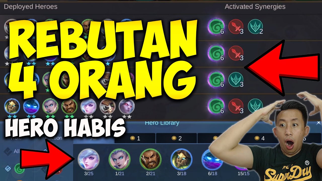 SEMUA ORANG PUSH RANK MYTHICAL HONOR PAKE KOMBO META INI! SUPER REBUTAN ...