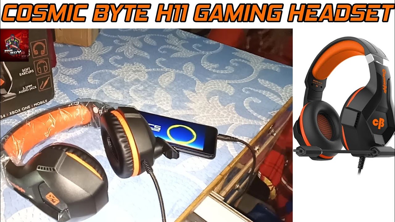 Cosmic Byte H11 Gaming Headphone Unboxing Best Gaming Headset For Pubg ...