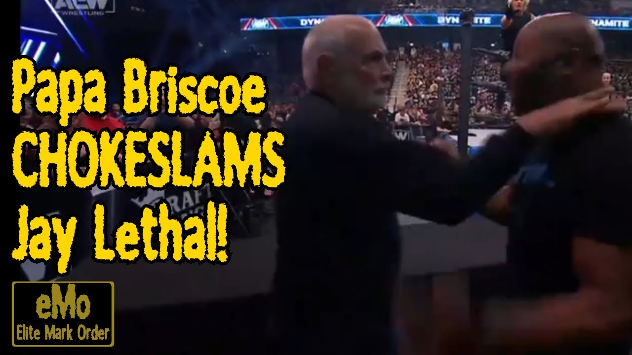 Papa Briscoe Chokeslams Jay Lethal | Elite Mark Order Spot of the week ...