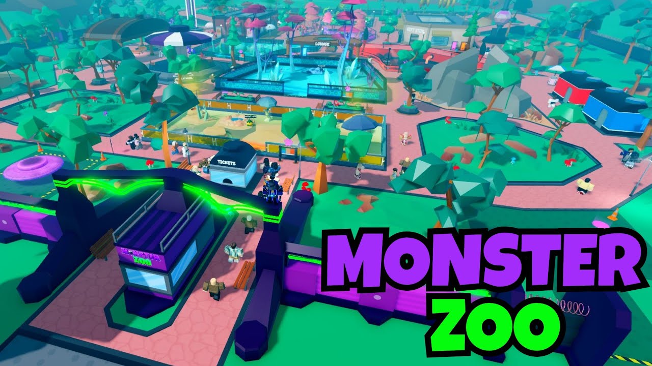 Monster Zoo Tycoon 🦌 in Roblox - YouTube