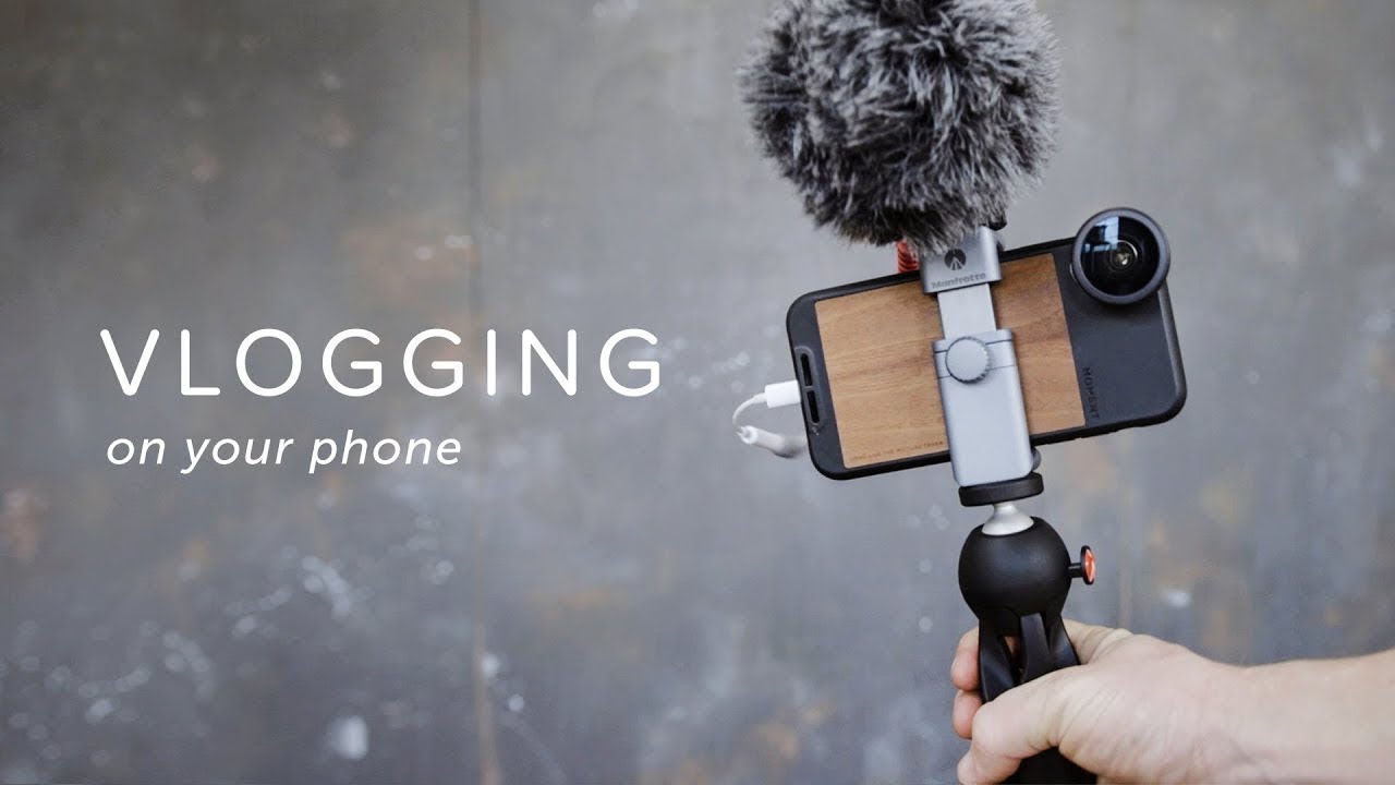 Phone Vlogging Setup for beginners | less than $30 - YouTube