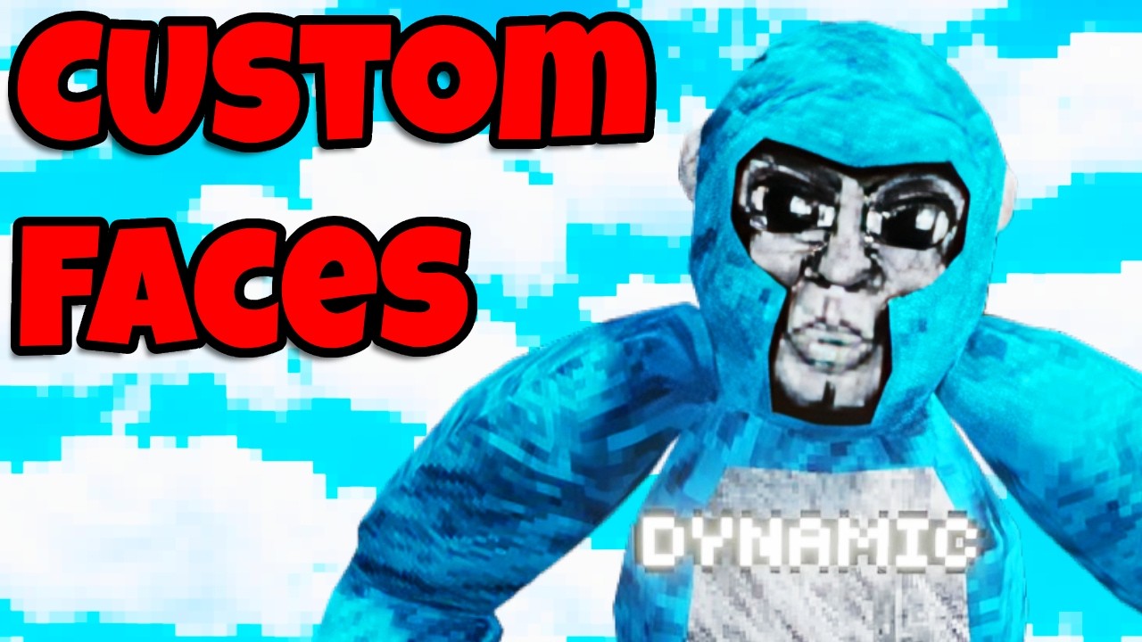 How to get CUSTOM FACES in Gorilla Tag - YouTube